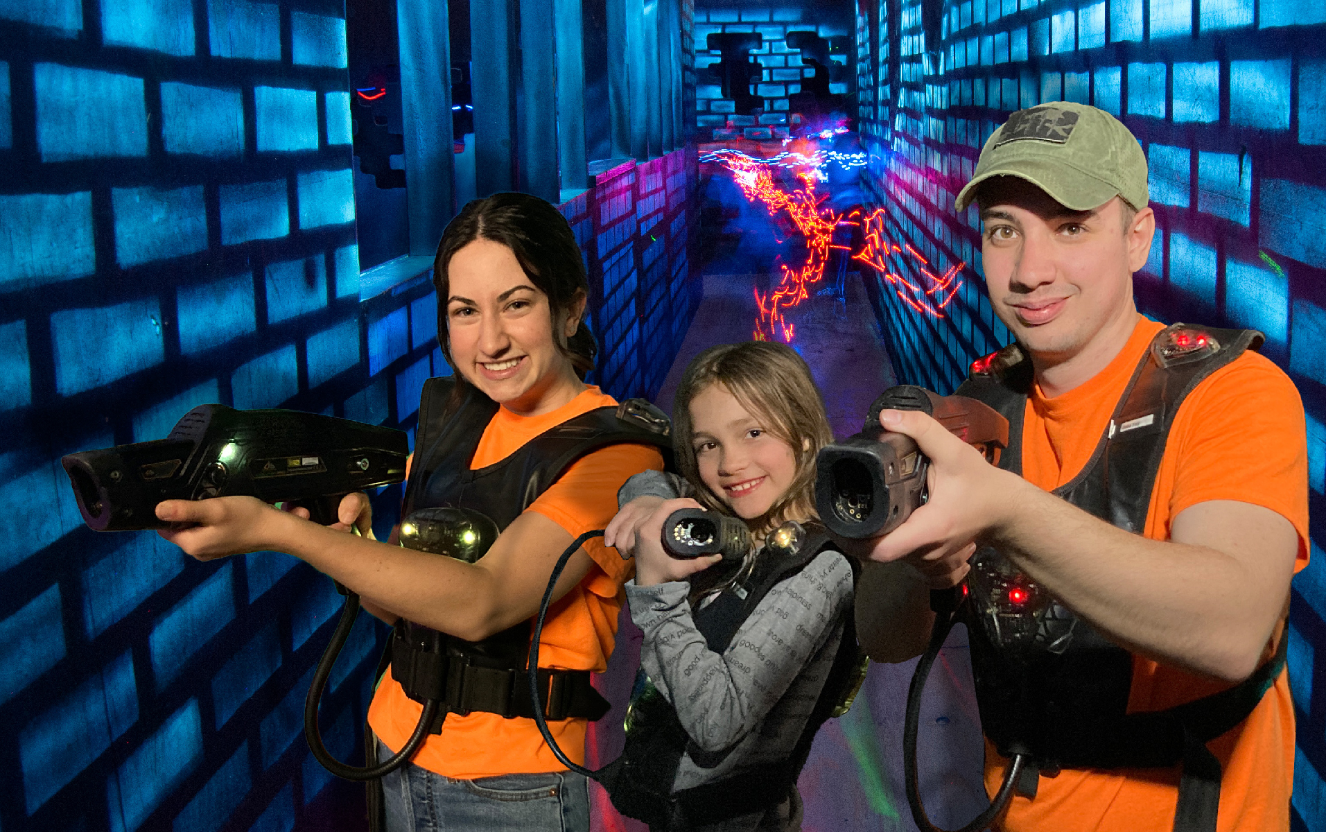 Laser Tag | Black-lit - Two Story Interactive Arena - FlagTagAZ